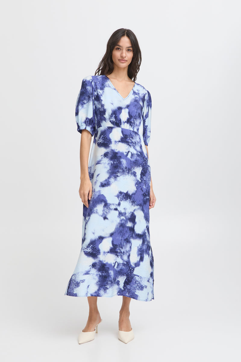 The Ibine Dress | Blue Blur – itsy Bitsy Boutique