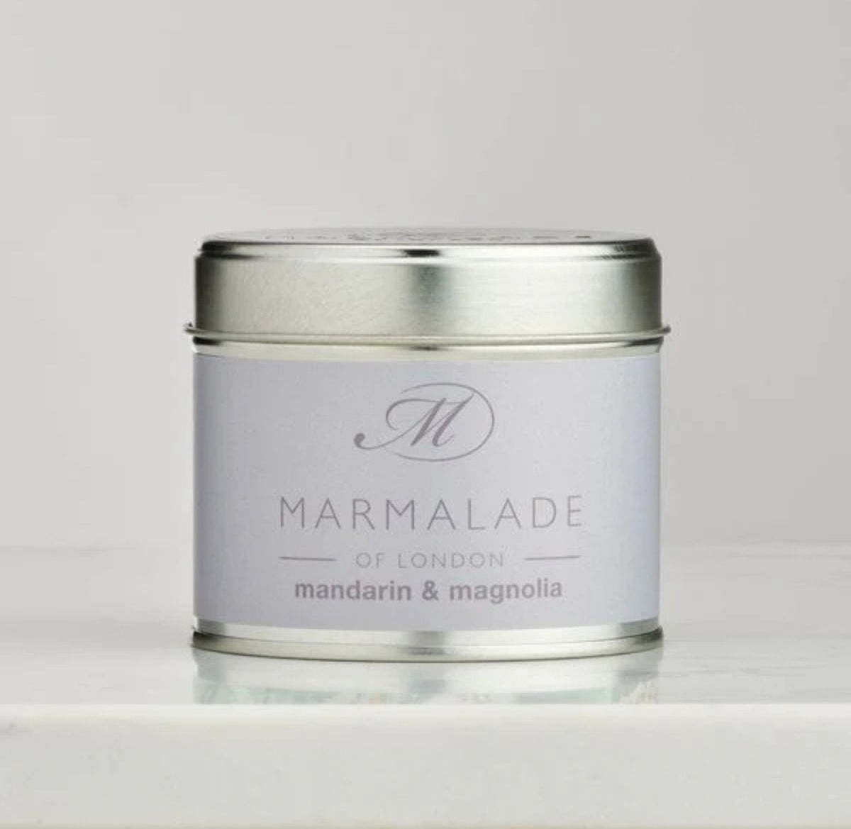 Marmalade of London Mandarin & Magnolia Large Tin Candle – itsy Bitsy ...