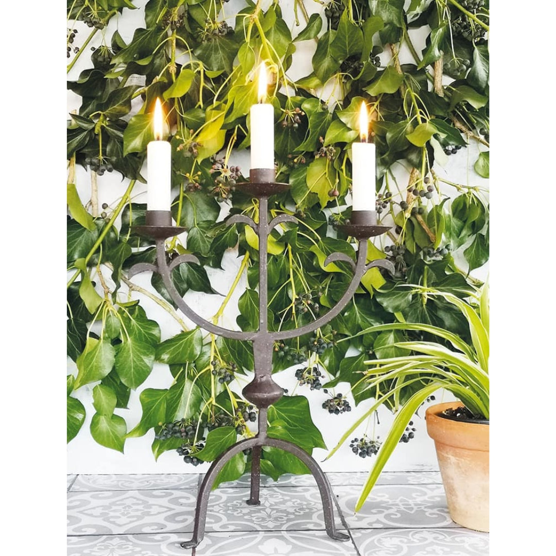 Rust Leon Candelabra – itsy Bitsy Boutique